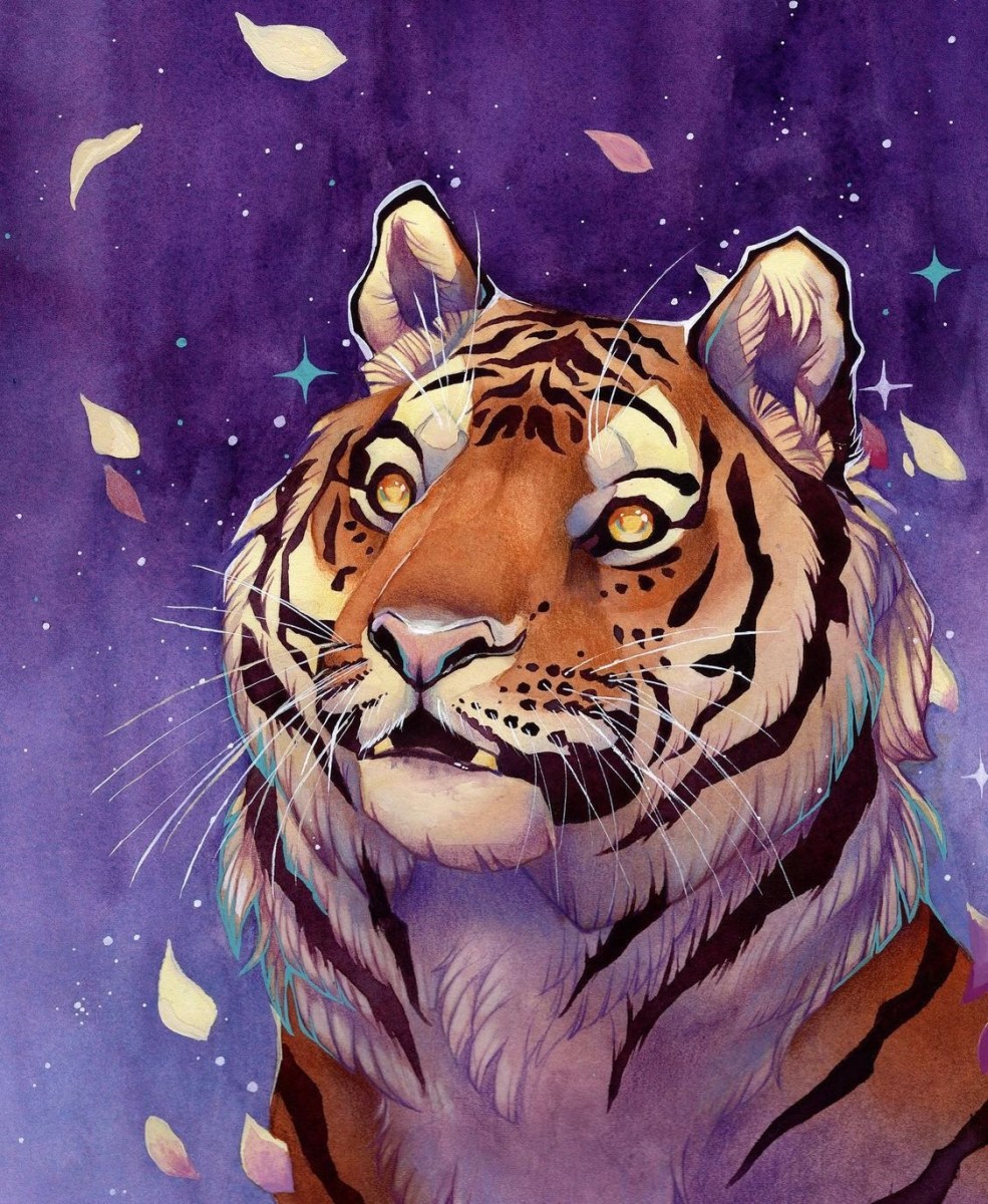 Sunday Sketch: Tenacious tigers